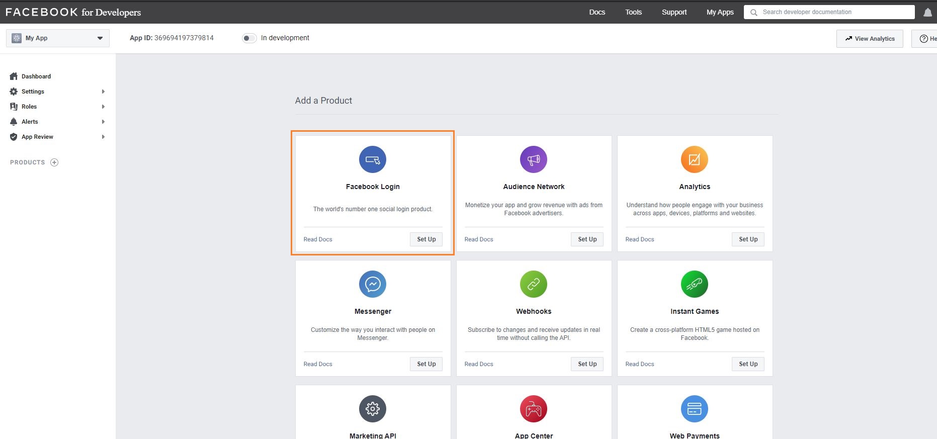 Facebook Login Configuration - Unify SoftTech